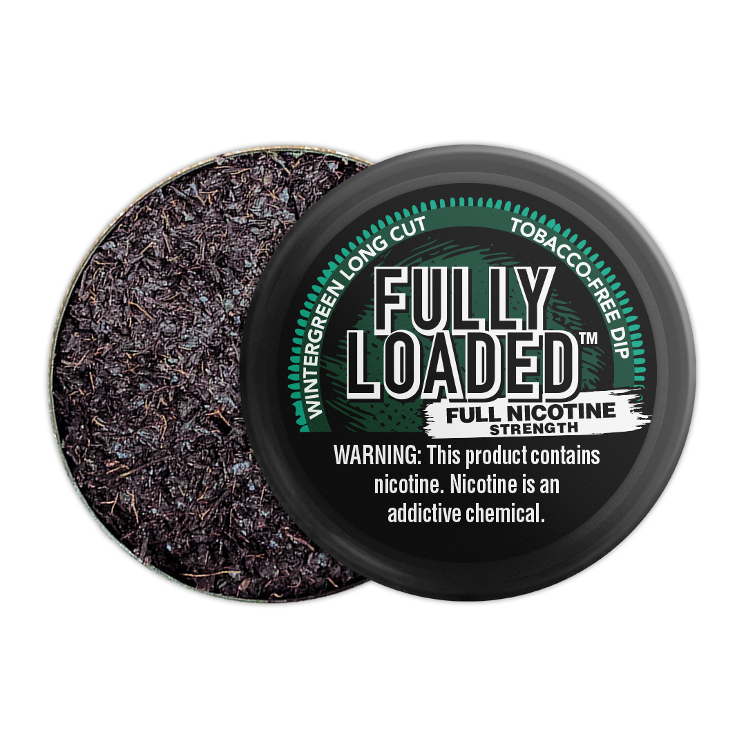 Wintergreen Dip - Tobacco-Free Chew - Full Nicotine Strength – Fully ...
