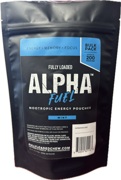 ALPHA Fuel Nootropic Energy Pouches – Fully Loaded LLC